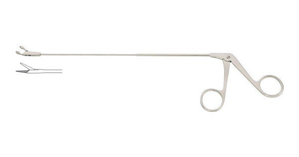 Grasping Forceps straight Instruments For Endolaryngeal Microsurgery ...